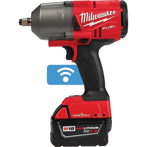 Milwaukee 2863-22 M18 FUEL w/ ONEKEY High Torque Impact Wrench 1/2 in. Friction Ring Kit