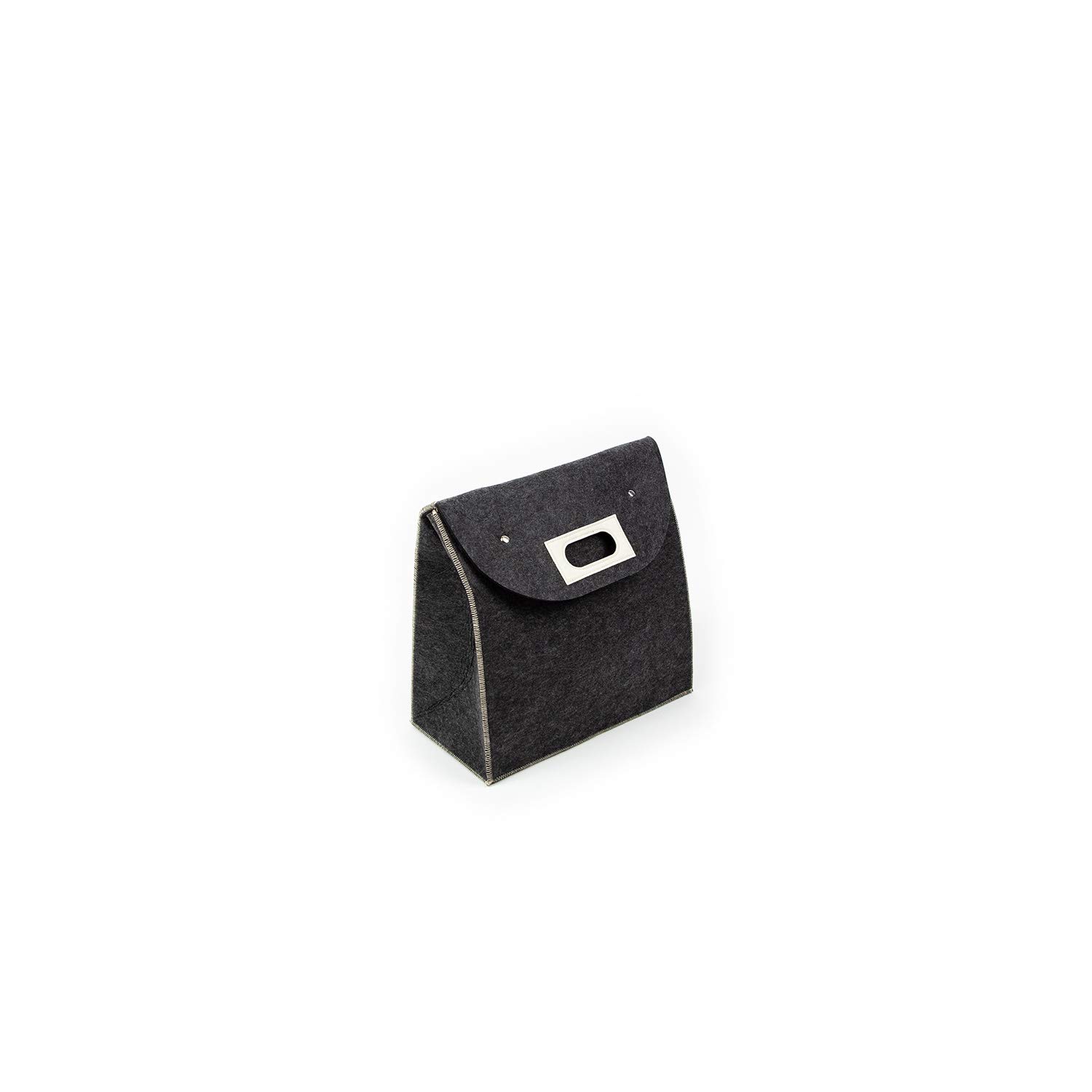 Three by Three Seattle Felt-Like-It™ Short-Slim Connectable Bins: Stylish and Versatile Storage Solutions for Laundry and More 15” tall x 7.5” wide x 15” deep