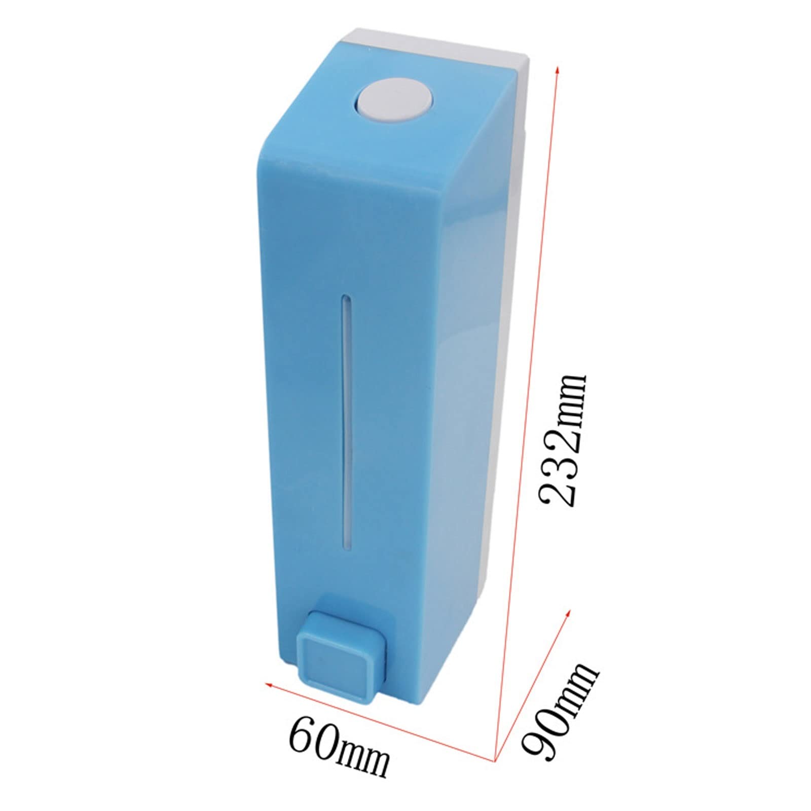 FEEGAR 600ml Soap Dispenser Wall Mounted Hand Wash Lotion Container for Bathroom Kitchen Restaurants Washroom Commercial Hand Soap Dispenser