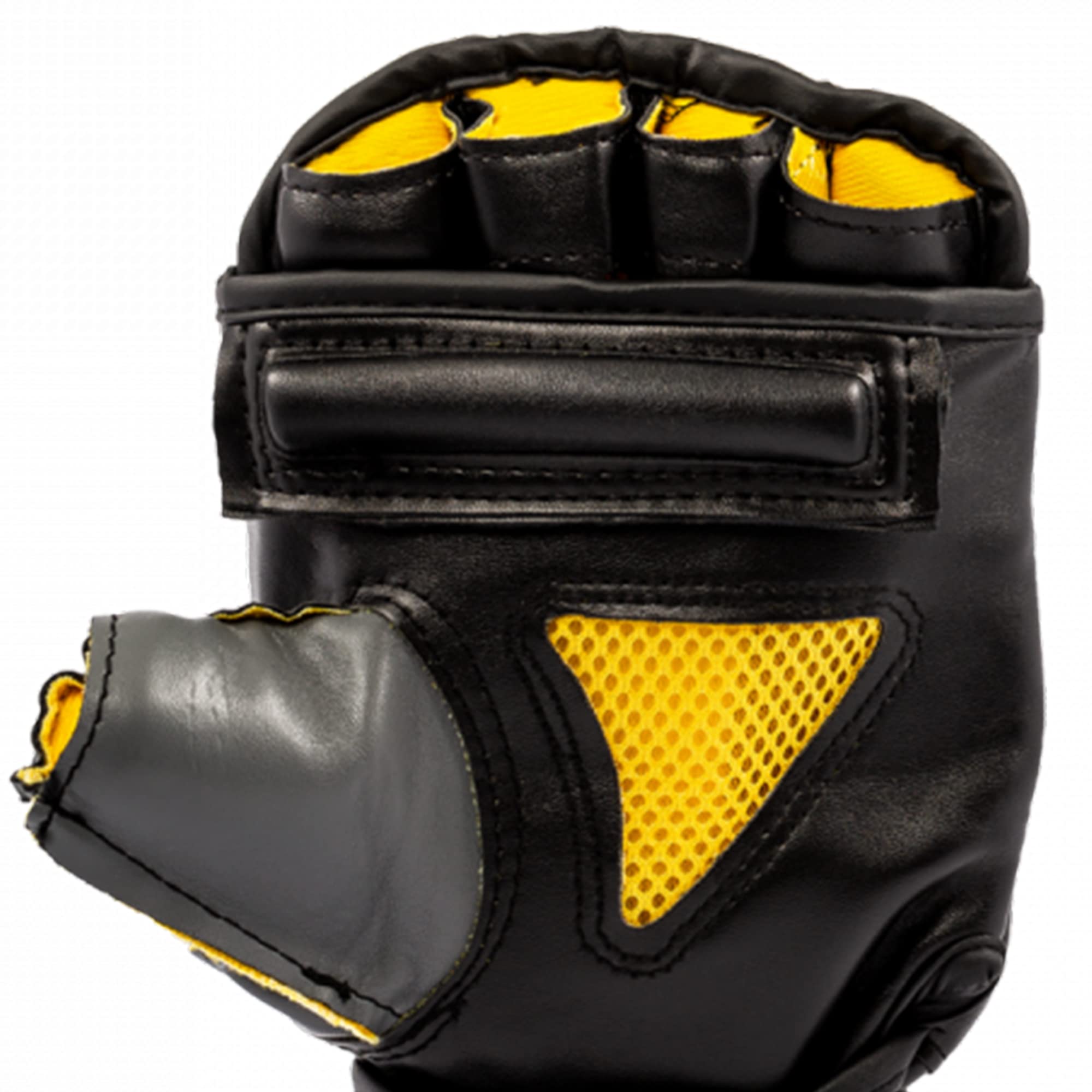 Everlast Evergel Durable Wristwrap Heavy Bag Synthetic Leather Boxing Gloves for MMA Fighters, Boxers, and Fitness Enthusiasts, Black, Small/Medium