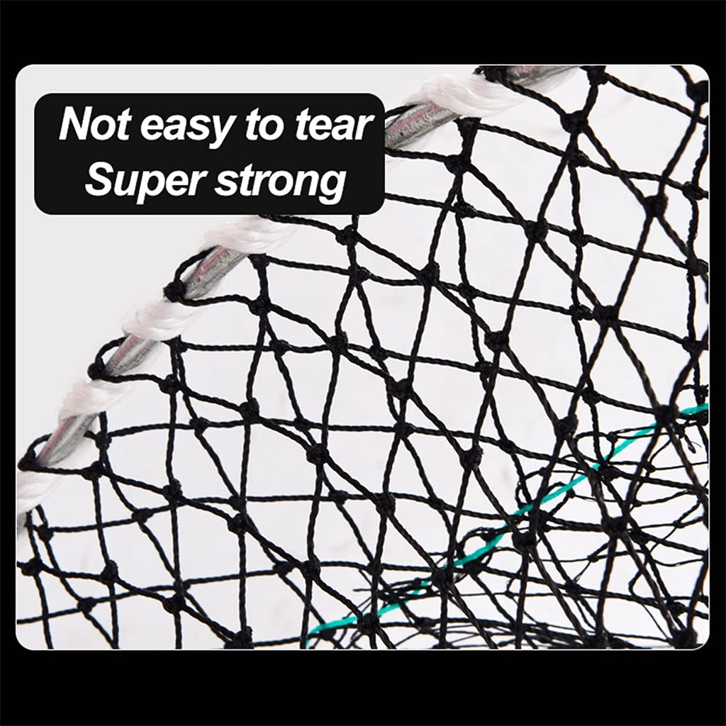 LDCHNH Fishing Cast Crab Trap Network Cages Shrimp Nylon Automatic Fishing Cage Foldable Net Accessories