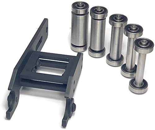 Nylon-Pulley Belt Grinder 2x72 Small Wheel Holder Set 5 Sizes For knife Grinders Knife Making, 7.8In, 7.8