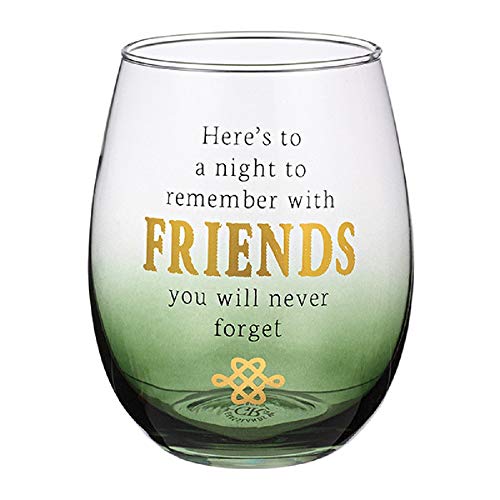 Grasslands Road Friends Stemless Wine Glass