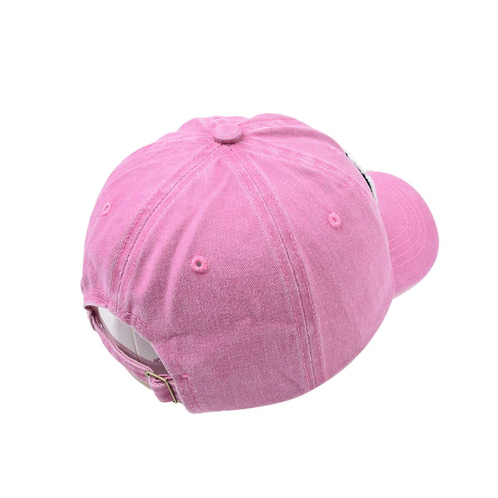 Mama Hat Women's Baseball Cap Adjustable Distressed Vintage Dad Hat Chenille Embroidered Patch Hat