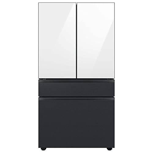 Samsung RAF18DU412 Bespoke 4-Door French Door Refrigerator Panel - Top Panel - White Glass