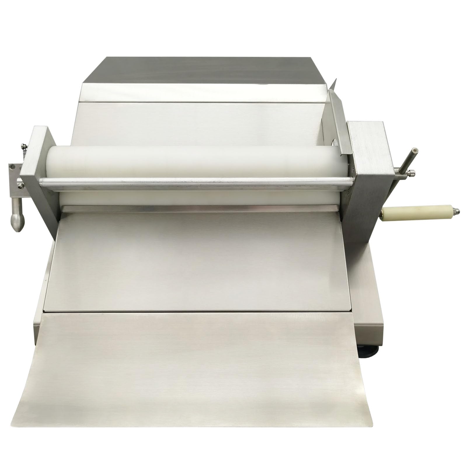 TECHTONGDA Manual Dough Sheeter Machine 16.5" Fondant Sheeter Pasta Maker Roller Machine Compact Dough Sheeter for Croissants, Pizza, Icing, Marzipan, Puff Pastry