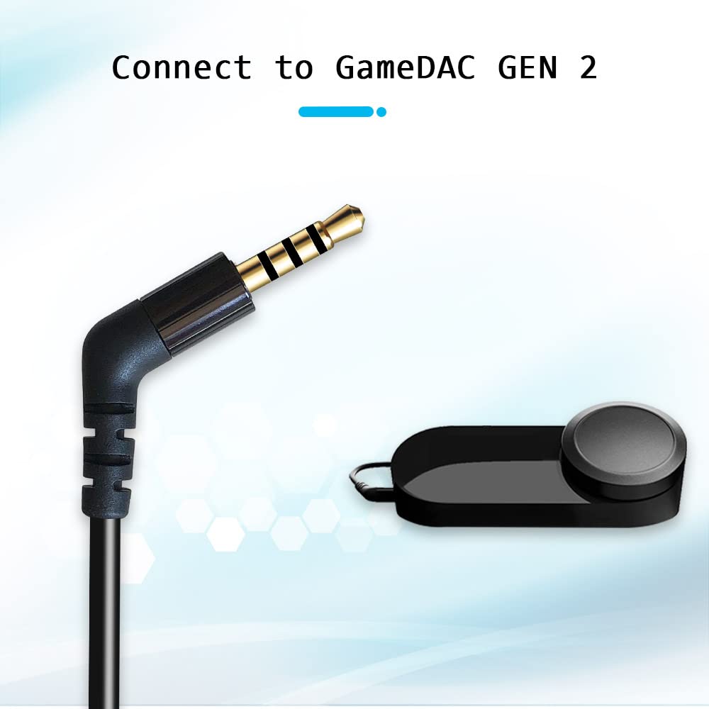 QJYTH Replacement Cable Cord Compatible with SteelSeries Arctis Nova Pro Wired Headset