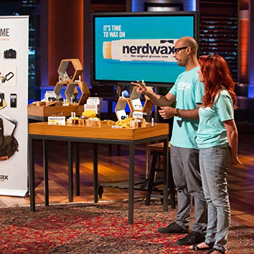 Nerdwax Glasses Wax - 4ct Value Pack | Stop Sliding Glasses | Anti-Slip Eyewear Retainer | As Seen on Shark Tank