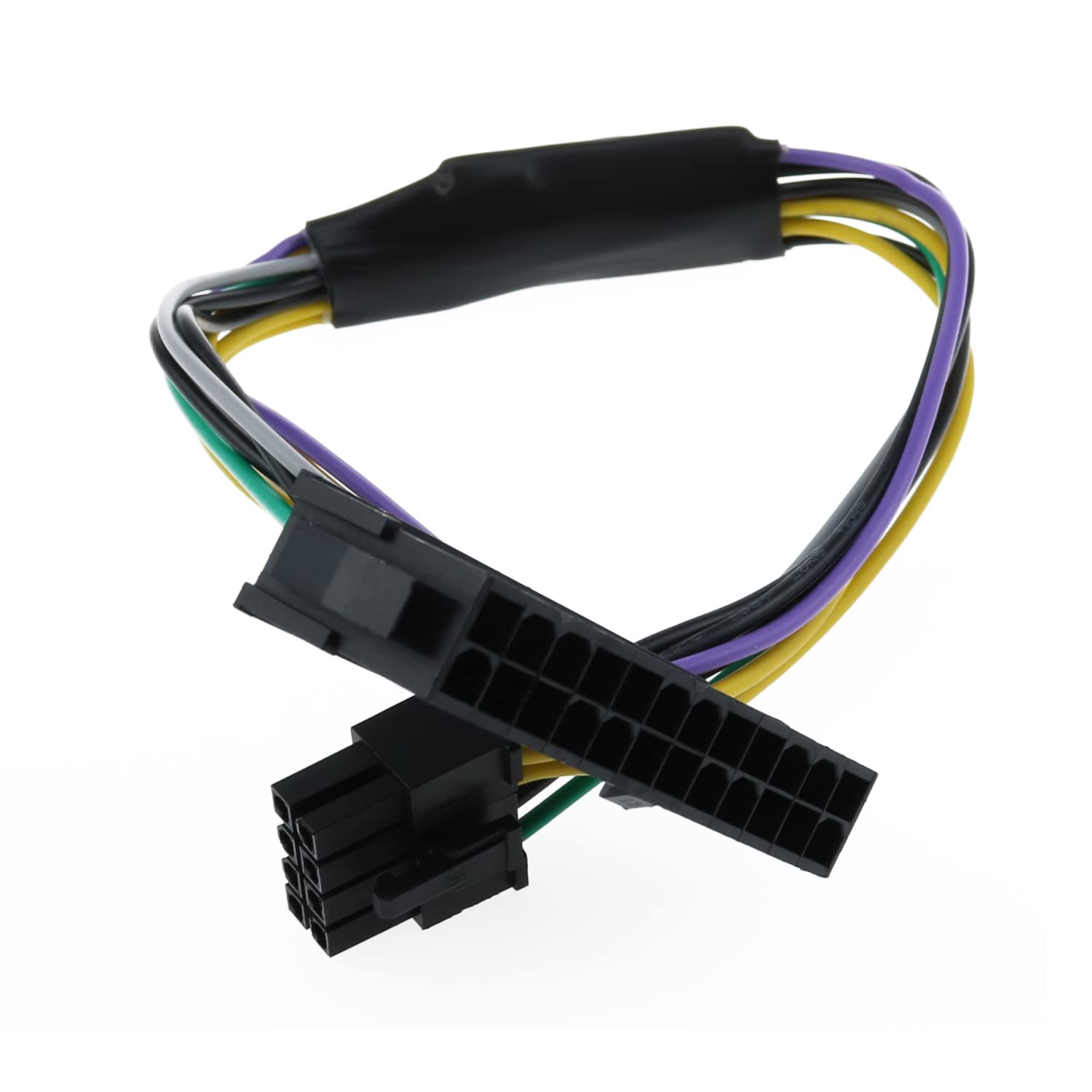 Lovelysp-24-pin to 8-pin 18AWG ATX PSU Power Adaptor Cable for Dell motherboard-1bar