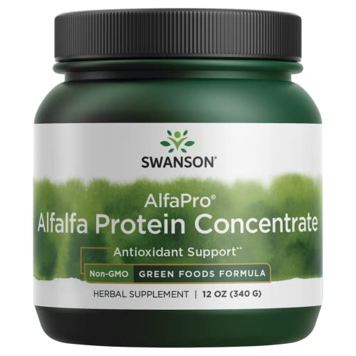 Swanson Alfapro Non-GMO Alfalfa Protein Concentrate 12 Ounce (340 g) Pwdr