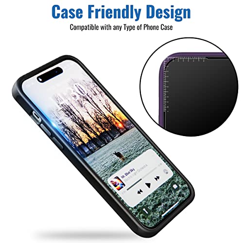 NEEPART 4 Pack Tempered Glass Screen Protector for iPhone 14 Pro Max [6.7 inch], Sensor Protection, Dynamic Island Compatible, 9H Tempered Glass Film, Anti-Scratch, Case Friendly, Easy Installation, Bubble Free, Case Friendly