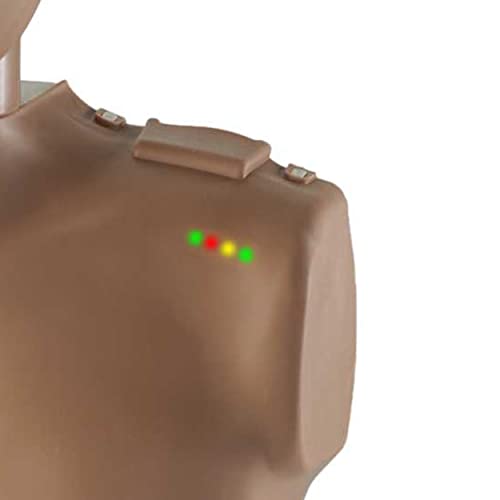 PRESTAN PP-AM-100M-MS Professional Adult CPR-AED Training Manikin with CPR Monitor, Medium Skin
