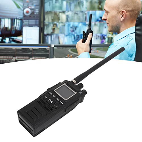 Marine Walkie Talkies, Noise Reduction Handheld Marine Radio with Antenna for Ship Use (US Plug)