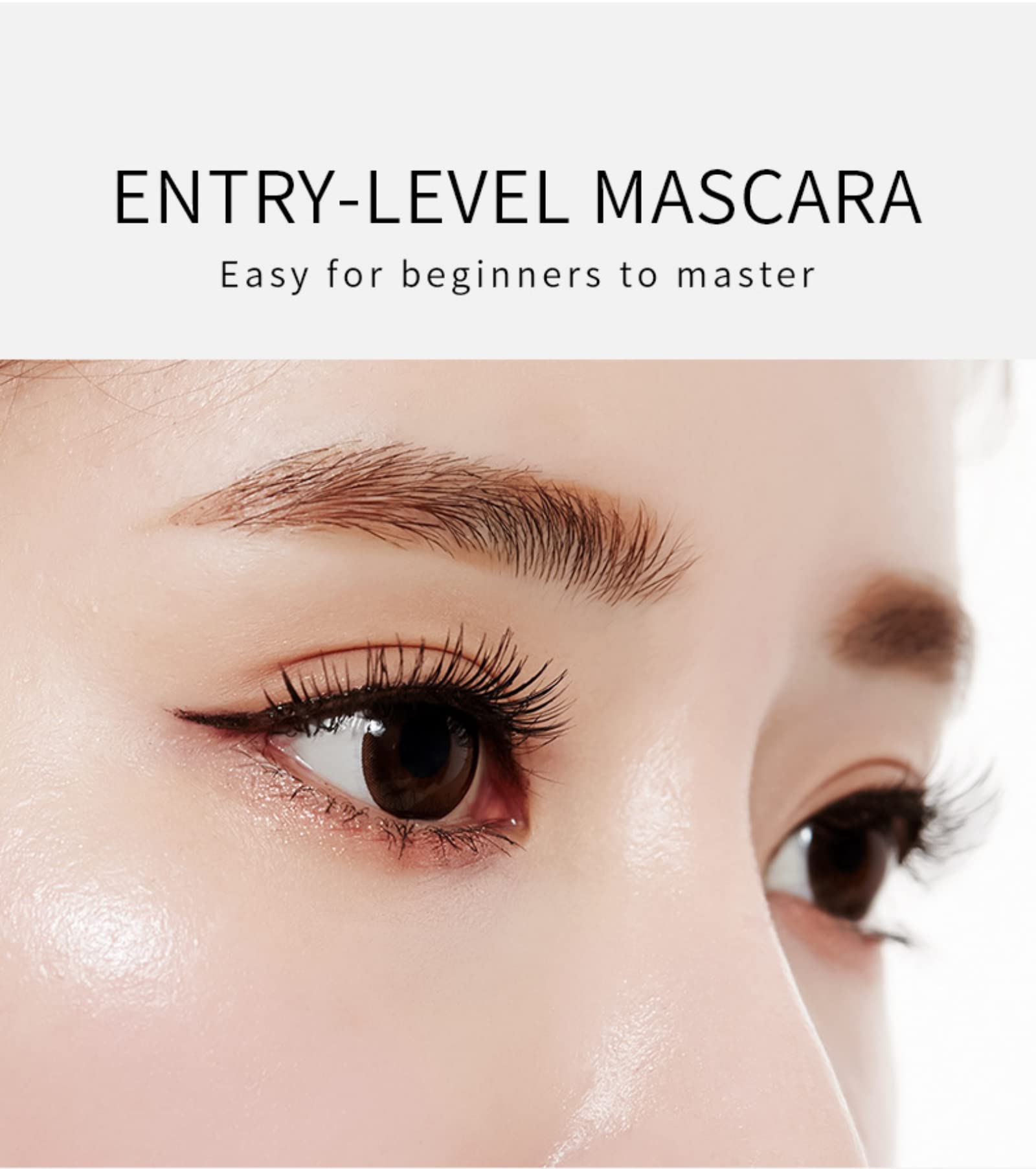 JKMXBX lash cosmetics mascara waterproof, Lasting 4d Lash for Vibely 5x Longer, Beauty Charming Eye Make Up