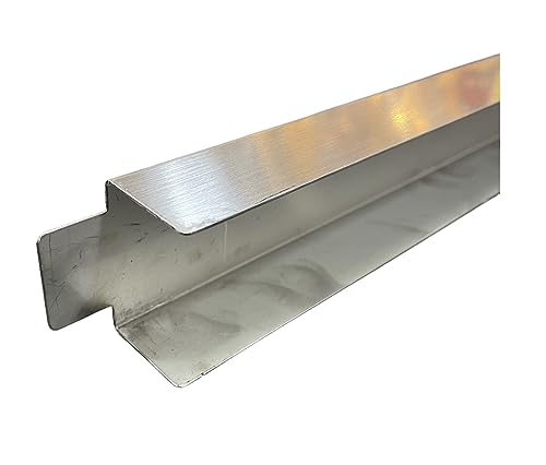 Sunrise Kitchen Supply Stainless Steel Deep Fryer Joining Strip/Connector (21 5/8"L x 2"W x 1 1/4"H)