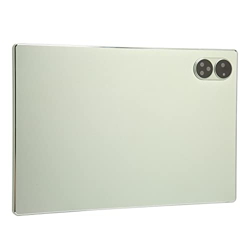 Qinlorgo 4G Calling Tablet, Green 1960x1080 IPS Screen 100‑240V 5GWIFI 10in Tablet for Entertainment (US Plug)
