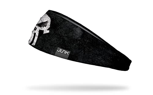 JUNK Brands Punisher: Oversized Logo Big Bang Lite Headband, Black