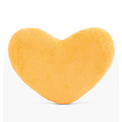 sunyou Cute Plush Red Heart Pillow Cushion Throw Pillows Gift for Friends/Children/Girl/Valentine's Day Fit for Living Room/Bed Room/Dining Room/Office and Sofa/Cars/Chairs (Heart)