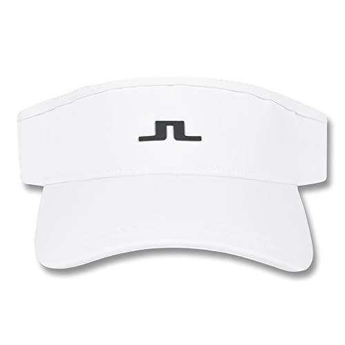 J.Lindeberg AW22 Men's Yaden Visor, White, One Size