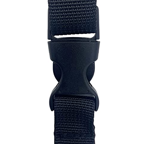 Wanty Remote Controller Lanyard Padded Neck Black Nylon Strap for DJI Drone Phantom 3 4 Pro Inspire 1, Adjustable and Detachable
