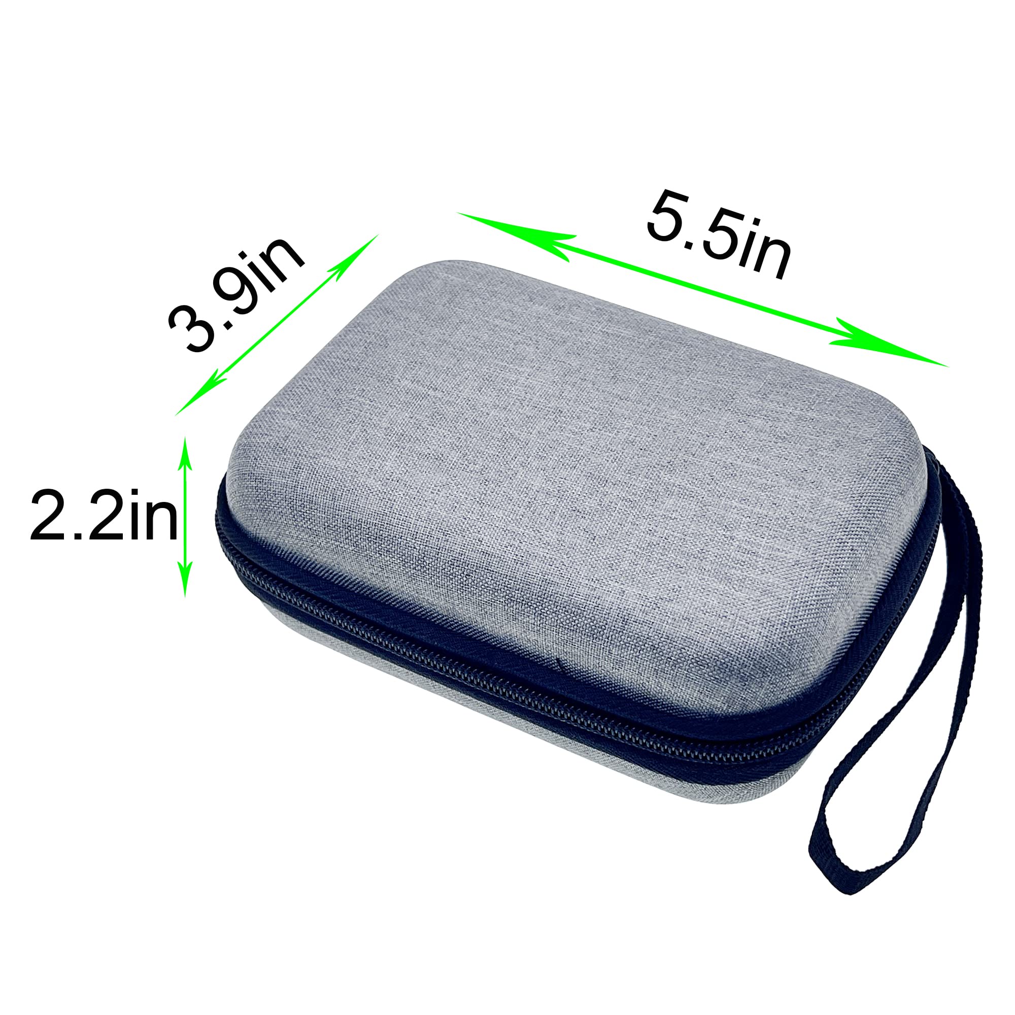 Leo Tube Carrying Case for HigoKids Portable Handheld Games Console, Protective Travel Case Compatible with Portable Retro Video Game Player