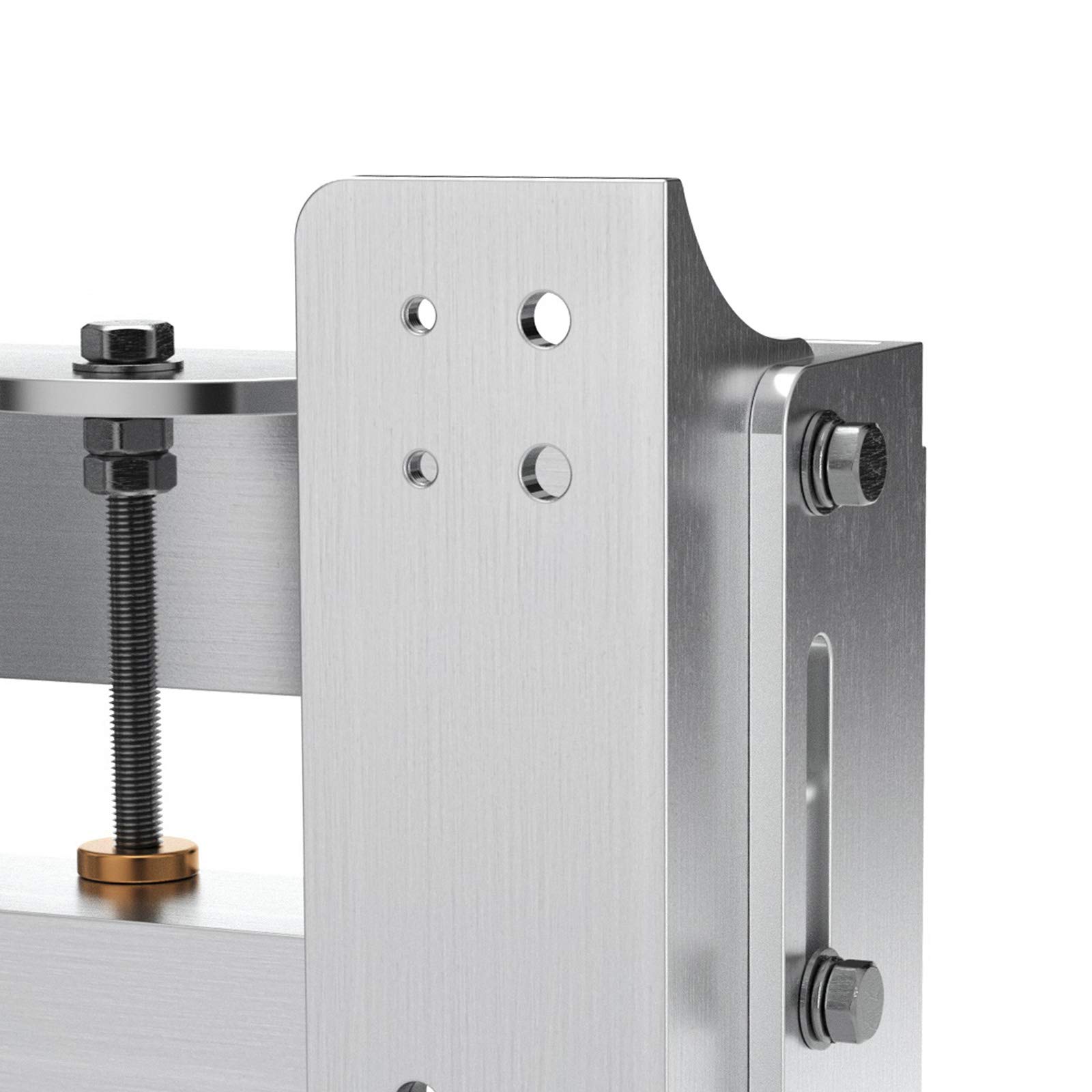 Fiberfly Jack Plate JPL4500 Manual Jack Plate Adjustable 6" Outboard Motor Jack Plate for Boat Steering System