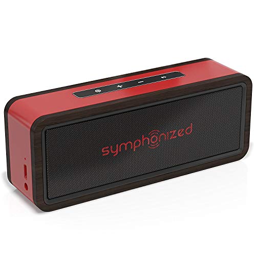 Symphonized Portable Bluetooth Speakers — Small Bluetooth Outdoor Speaker for Patio & Home, Out Door Loud Bluetooth Speakers, Bluetooth Wireless Loud with Bass, Bocinas Bluetooth, Blue Tooth Speaker