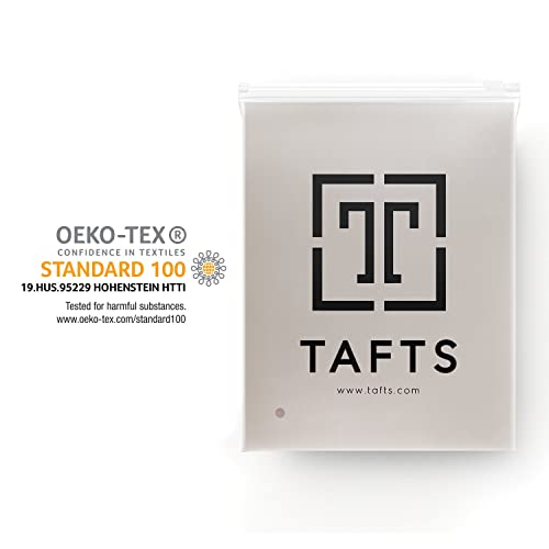 TAFTS 22mm 100% Pure Mulberry 6A Silk Pillowcase for Hair & Skin with Envelope Closure, No Zipper, Cooling, Natural, Organic, Double Sided Pillow Case (Taupe, Queen 20"x30" 1pc)