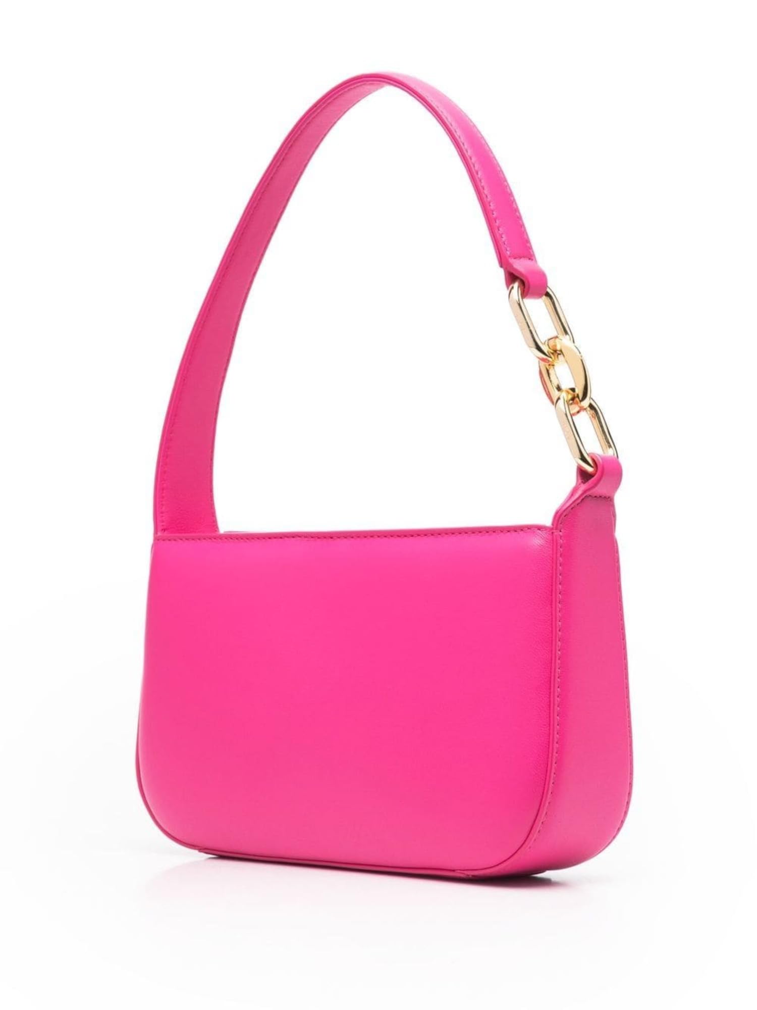 MCM Mode Travia Shoulder Mini Fuchsia Purple One Size