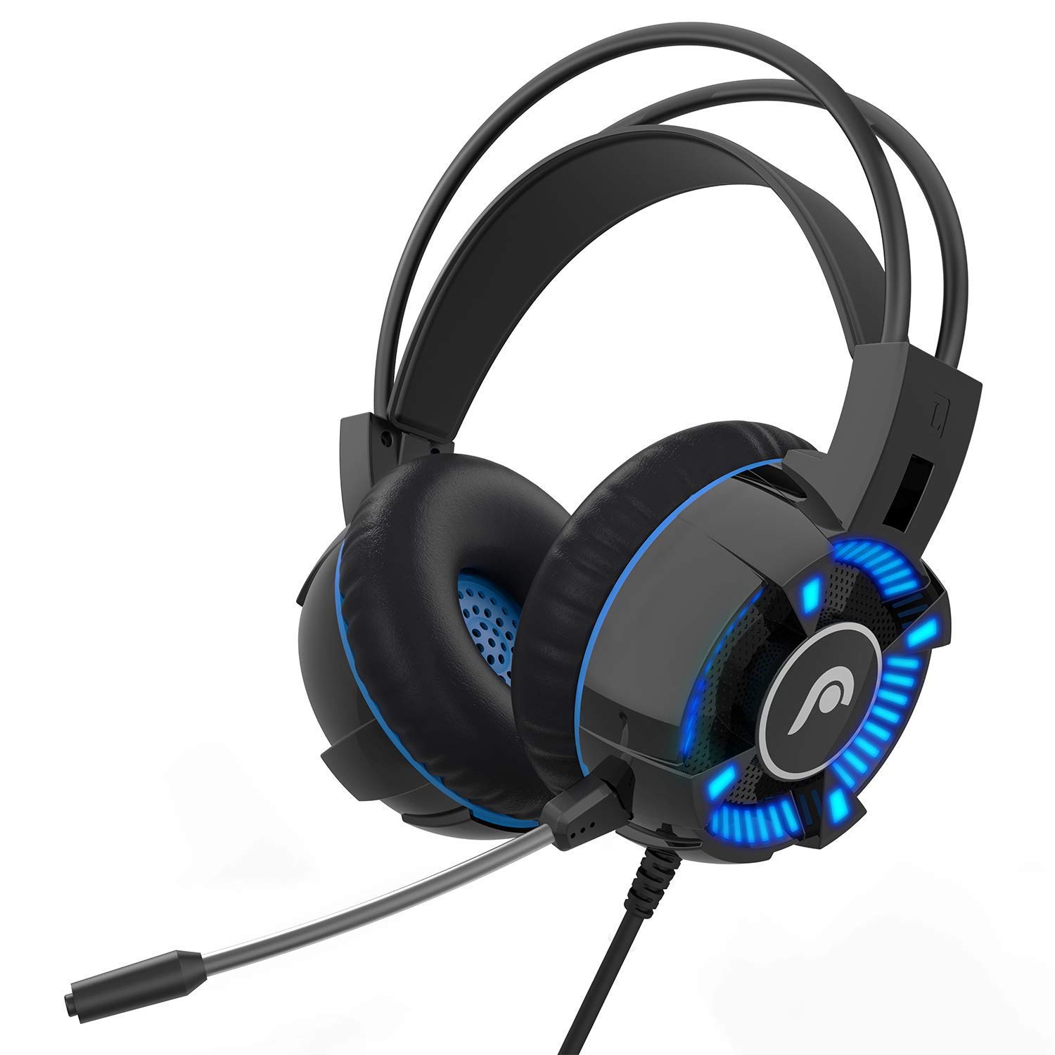 Fosmon Dual Controller Charger with 2 Rechargeable Batteries and Gaming Headset with Mic Compatible with Xbox One/One X/One S Elite (Not for Xbox Series X/S 2020) Controllers
