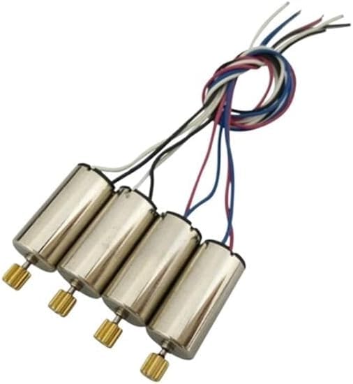 WEHOMY Drone Accessories 4pcs /Lot Motor for Syma X5U X5UW RC Quadcopter Drone Spare Parts Accessories Engines with Metal Gear Replaceable