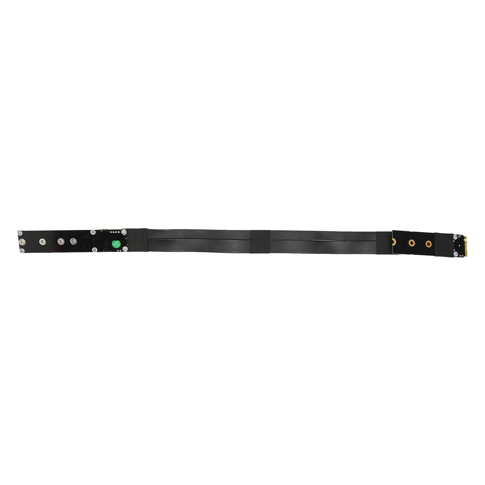 M.2 NVMe SSD Extension Cable, SSD Extension Cable Small Compact Easy Installation 32Gbps Transfer for Home (30cm)