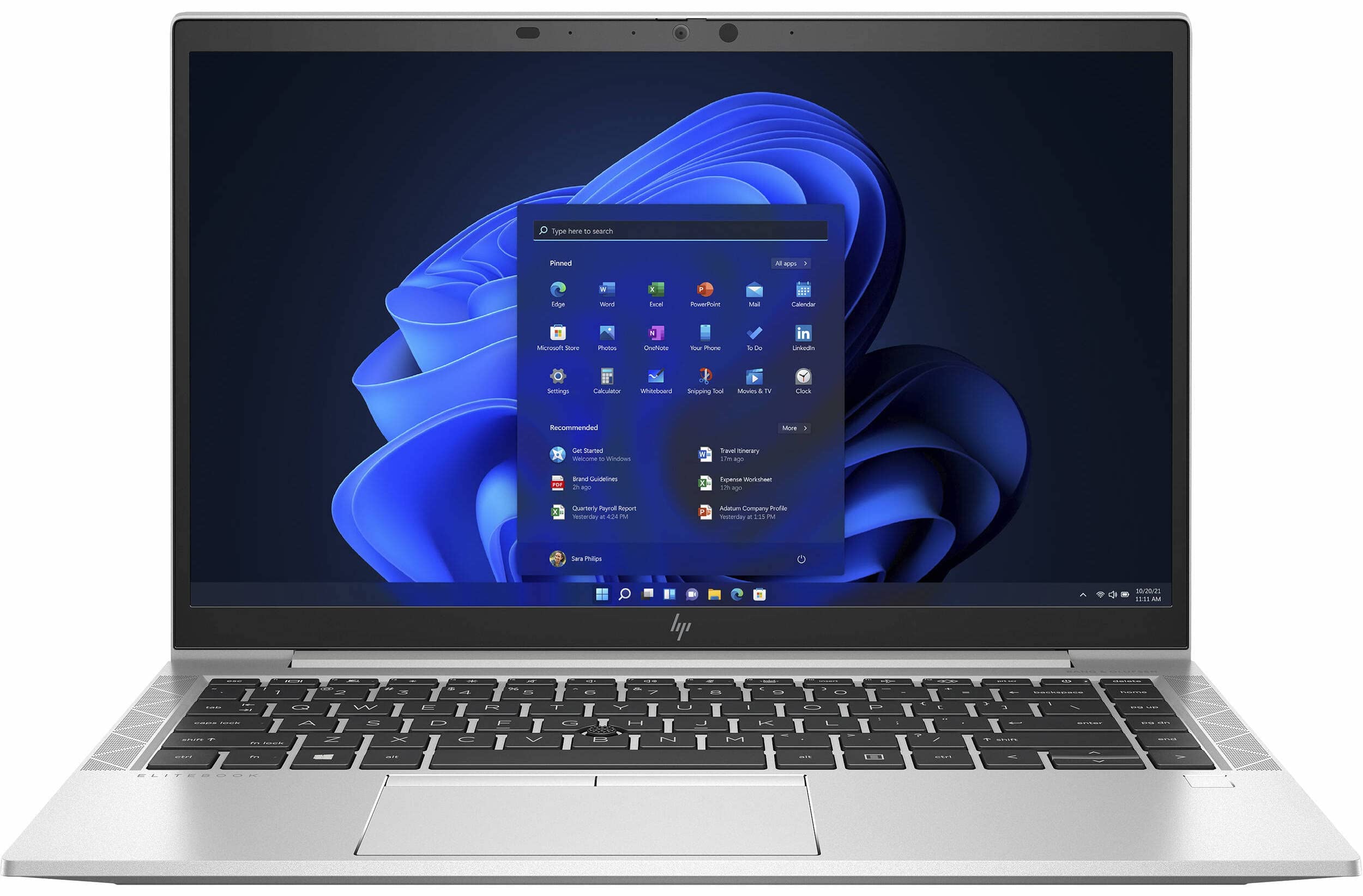 HP EliteBook 840 G8 Home & Business Laptop (Intel i7-1165G7 4-Core, 32GB RAM, 1TB m.2 SATA SSD, Intel Iris Xe, 14.0" 60Hz Full HD (1920x1080), Fingerprint, WiFi, Bluetooth, Win 11 Pro) with Hub
