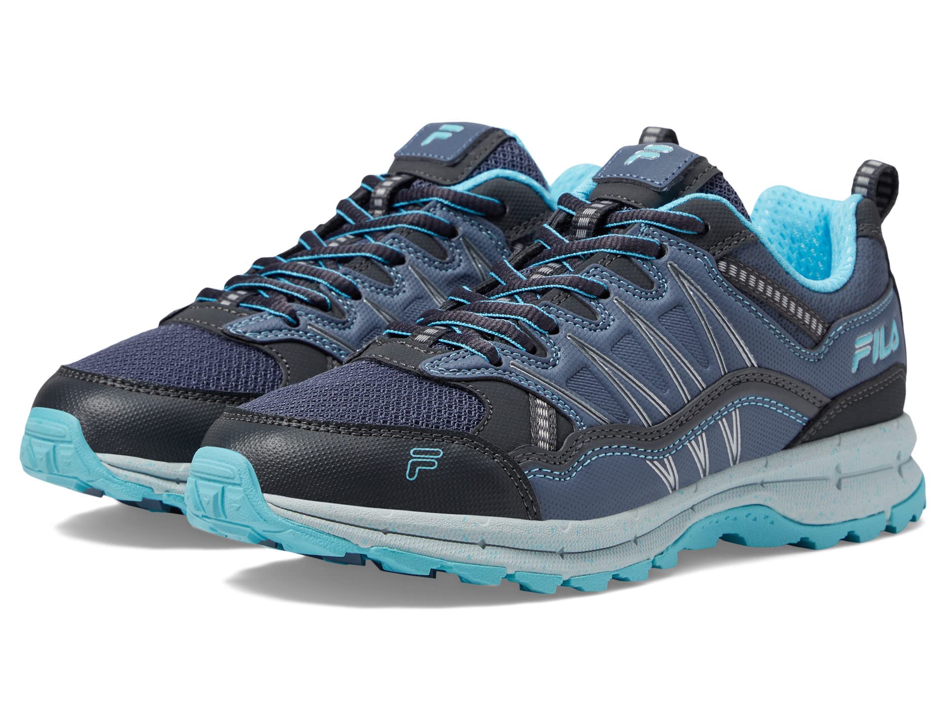 Fila Womens Evergrand Tr, Color: Fgry/Ebny/Bfsh, Size: 9.5 (5JM00925-254-9.5)
