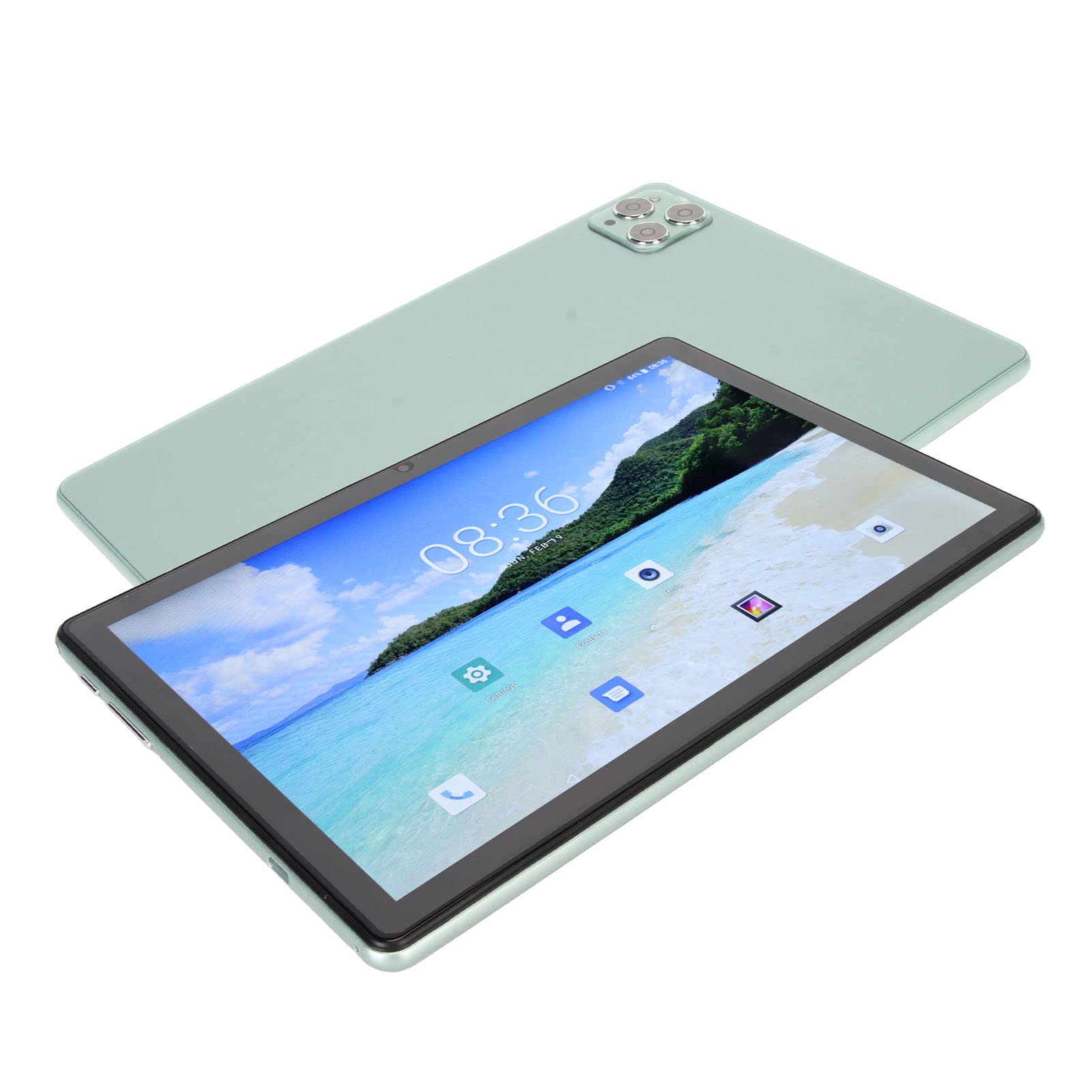 Gaming Tablet, 8GB RAM 256GB ROM Aluminum Alloy Octa Core CPU 10.1 Inch FHD 7000mAh Battery Tablet PC (US Plug)