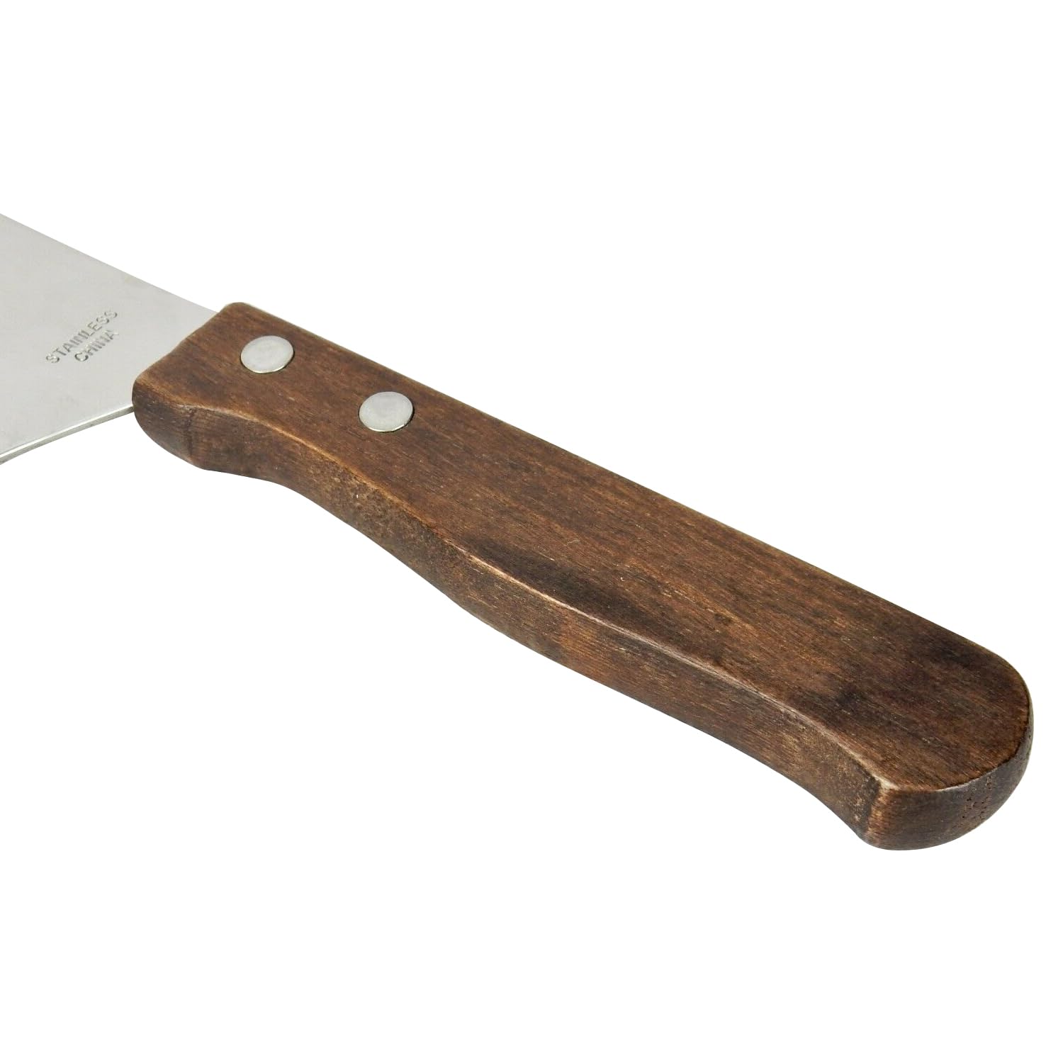 The Cleaver Chopping Knife: Versatile Camp Kitchen Knife with a Sharp Stainless Steel Blade, Hardwood Handle - Ideal for Kitchen, Restaurant and Camping