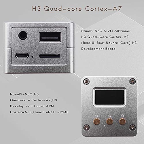 MACIMO NanoPi NEO 512M Allwinner H3 -Core -A7 (Runs U-,-Core) H3 Development Board