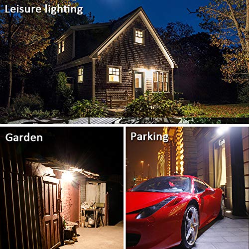 SZGMJIA 2-Pack LED Barn Light 50W, 6500lm Dusk to Dawn Yard Lighting with Photocell, 5000K Daylight 500W MH/HPS Replacement, 5-Year Warranty, IP65 Waterproof for Outdoor Security/Area Light