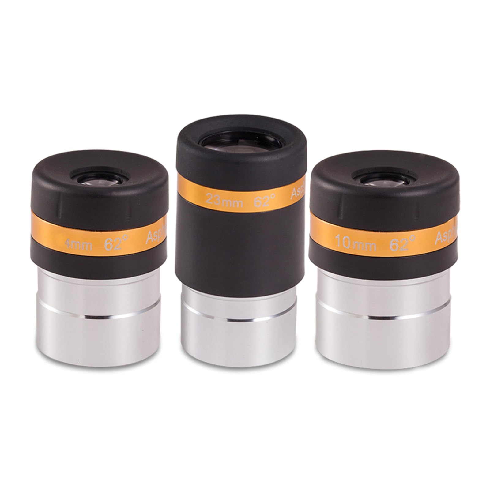 Eyepiece FMC 1.25" 62° Wide Angles 4mm/10mm/23mm For Astronomical AsphericLens 1.25 Eyepiece And Filter Accessory