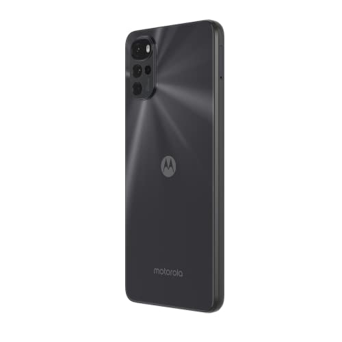 Motorola Moto G22 Dual-SIM 64GB ROM + 4GB RAM (GSM Only | No CDMA) Factory Unlocked 4G/LTE Smartphone (Cosmic Black) - International Version