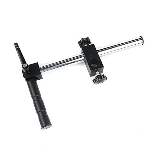 LXXSH Industrial Binocular Trinocular Microscope Camera Stand Holder Arm Bracket 76mm Universal 360 Rotating Maintenance Workbench (Color : A, Size : 38cm x 26cm x 34cm)
