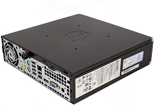 HP 8200 USFF Computer Desktop PC, Intel Core i5 3.1GHz Processor, 8GB Ram, 120GB Solid Drive, WiFi | Bluetooth, 1080p Webcam, Wireless Keyboard & Mouse, 19 Inch Monitor, Windows 10 (Renewed)