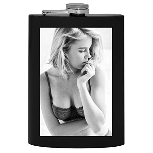 FC Carino B35Y22D63W0734697M07T32C02S27-8oz Black Hip Alcohol Drinking Flask PDI #PIDP734697