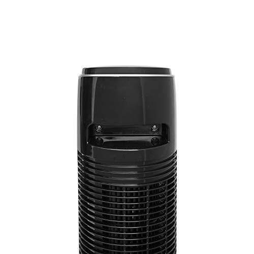 SPT SF-1536BKA: Tower Fan with Remote and Timer in Black, WEIGHT 7.8 lbs