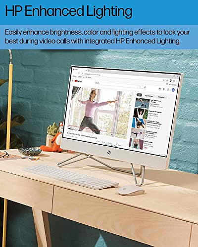 HP Newest 24" FHD IPS Touchscreen All-in-One Desktop, Intel 4-Core Pentium Silver J5040, 32GB DDR4 1TB SSD, Intel UHD Graphics, WiFi, Bluetooth, RJ-45, Card Reader, Win11 Pro