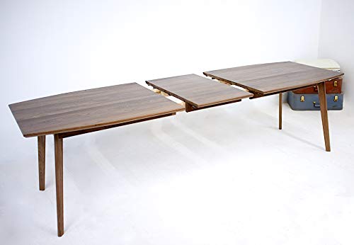 Modern Walnut Dining Table" The Santa Monica Extension"