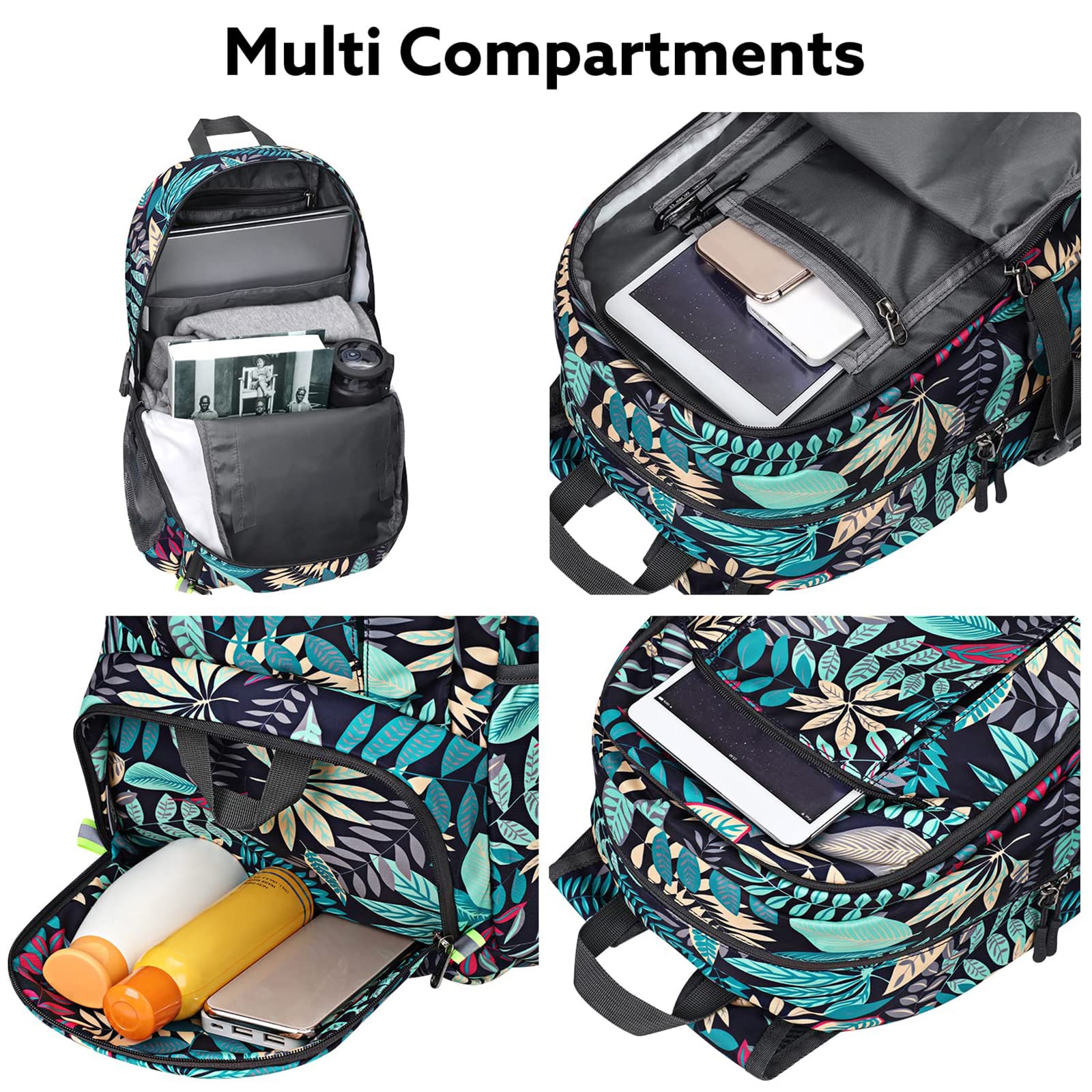 G4Free 40L Lightweight Packable Hiking Backpack, Waterproof Travel Daypack