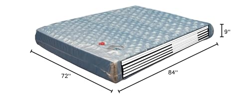 Strobel Organic Double-Wall Leak-Proof Patented Waterbed Mattress Hydro Lumbar Support 1800dw King