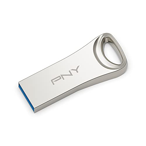 PNY 512GB Elite-X USB 3.2 Flash Drive - 220MB/s, Durable Premium Metal Housing, for Storing, Sharing, and Protecting Important Content, P-FDI512ELTX-GE, Silver