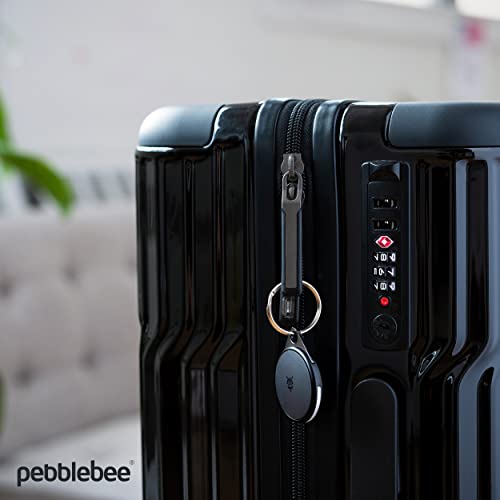 Pebblebee Clip & Card Combo (2xClip, 2xCard) | Rechargeable Item Tracker | Compatible with Apple Find My | 500ft Bluetooth | Water Resistant | Bright LED | Loud Sound